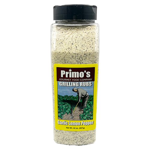 Garlic Lemon Pepper Spice Blend - Large – Primo's Gourmet Food Inc.