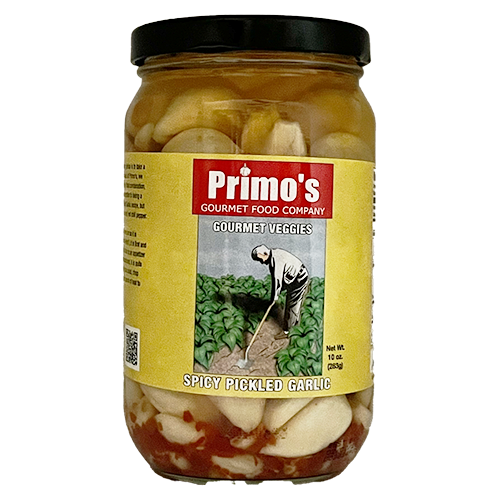 Spicy Pickled Garlic – Primo's Gourmet Food Inc.